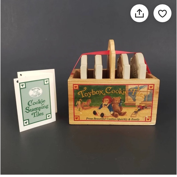 Hill Design | Kitchen | Vintage Hill Design Cookie Stamp Tiles | Poshmark